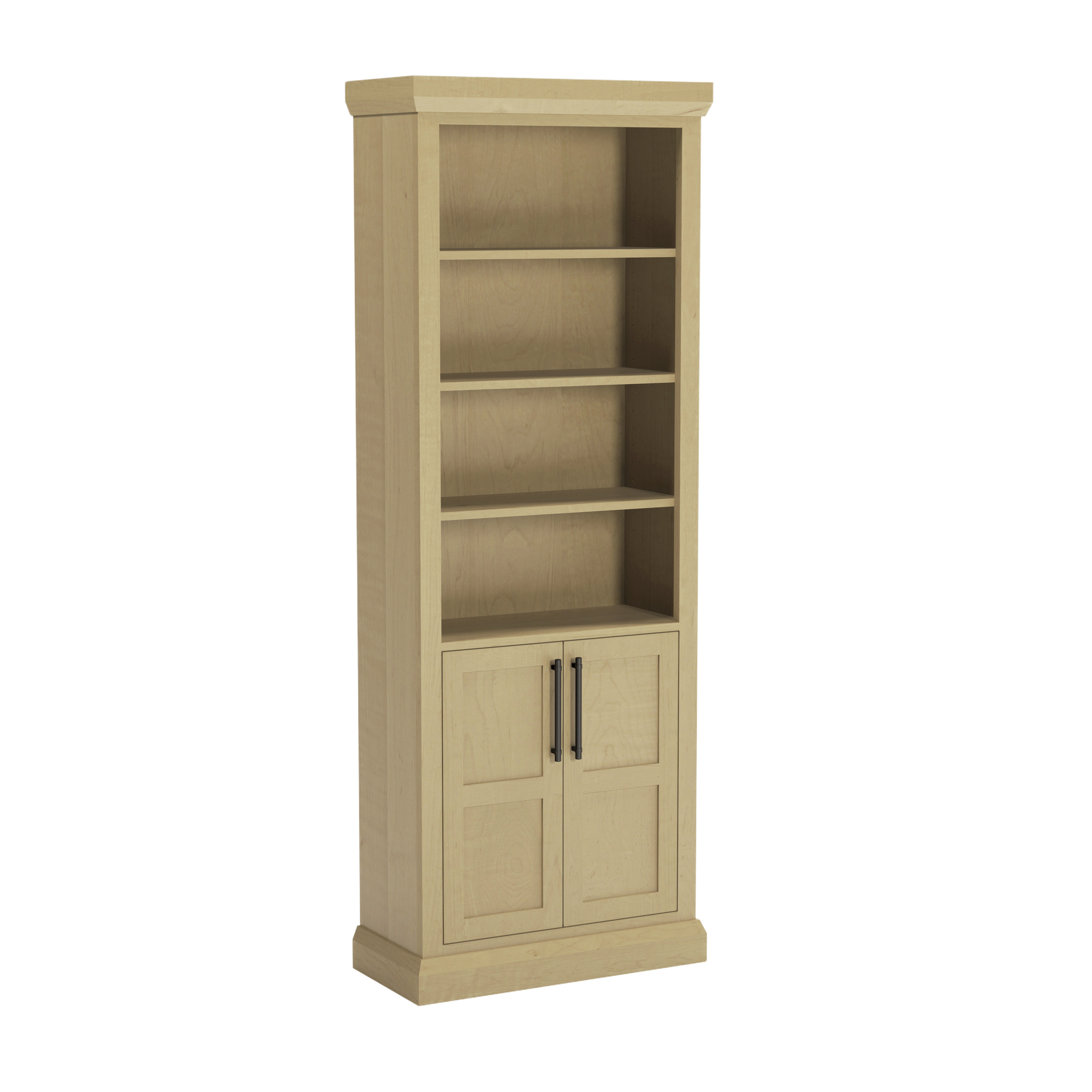 Bureau 30 Wide Bookshelf With Doors 57NorthPlank Bureau 30 Wide Bookshelf With Doors 57NorthPlank
